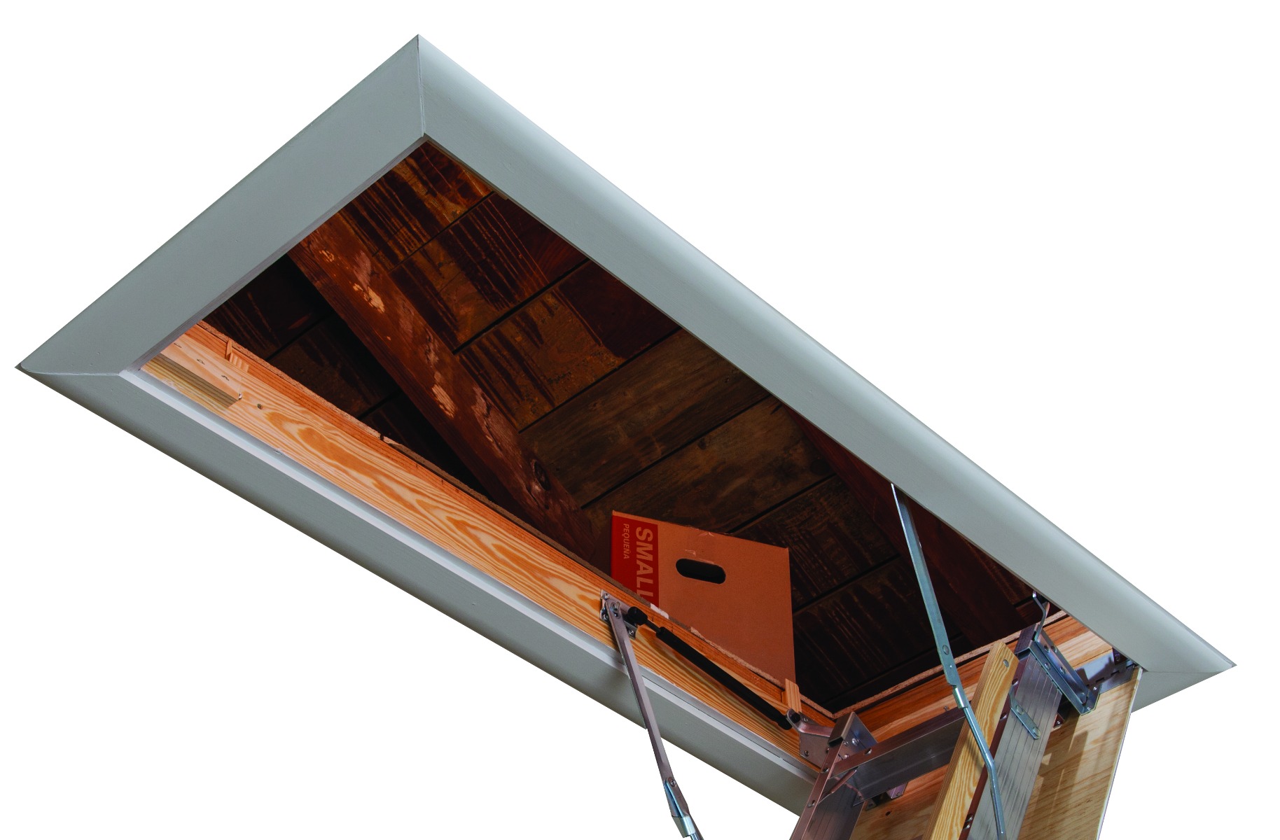 louisville_aluminum_elite_attic_ladder_1 - Louisville Ladder