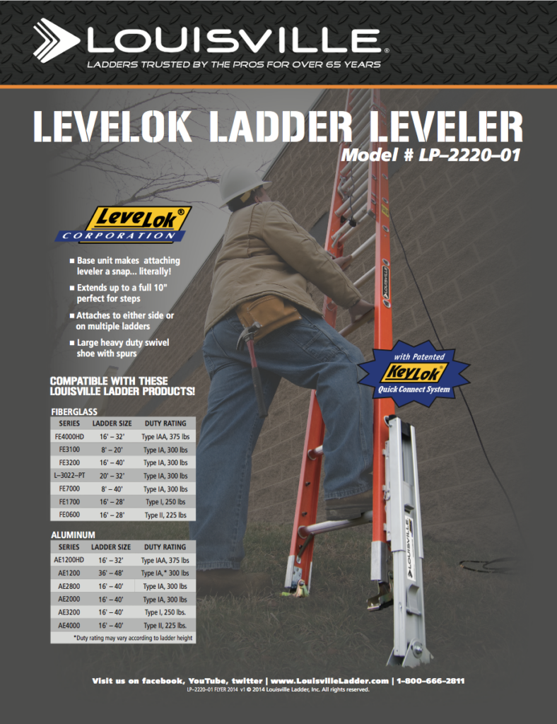 lp-2220-01-leveler-flyer - Louisville Ladder