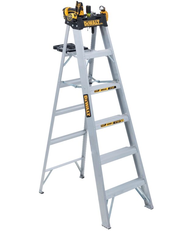 LOUISVILLE LADDER 8-FOOT FIBERGLASS PINNACLE PRO PLATFORM PLATFORM ...