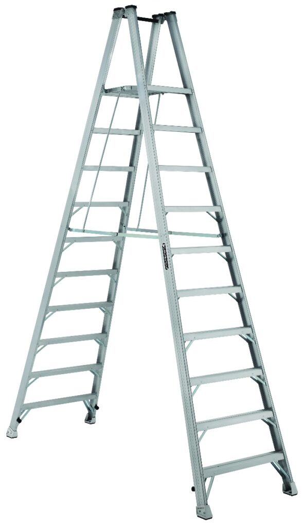 LOUISVILLE LADDER 8-FOOT FIBERGLASS PINNACLE PRO PLATFORM PLATFORM ...