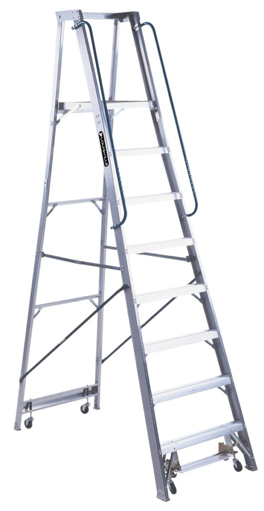 LOUISVILLE LADDER 6-FOOT FIBERGLASS PINNACLE PRO PLATFORM PLATFORM ...