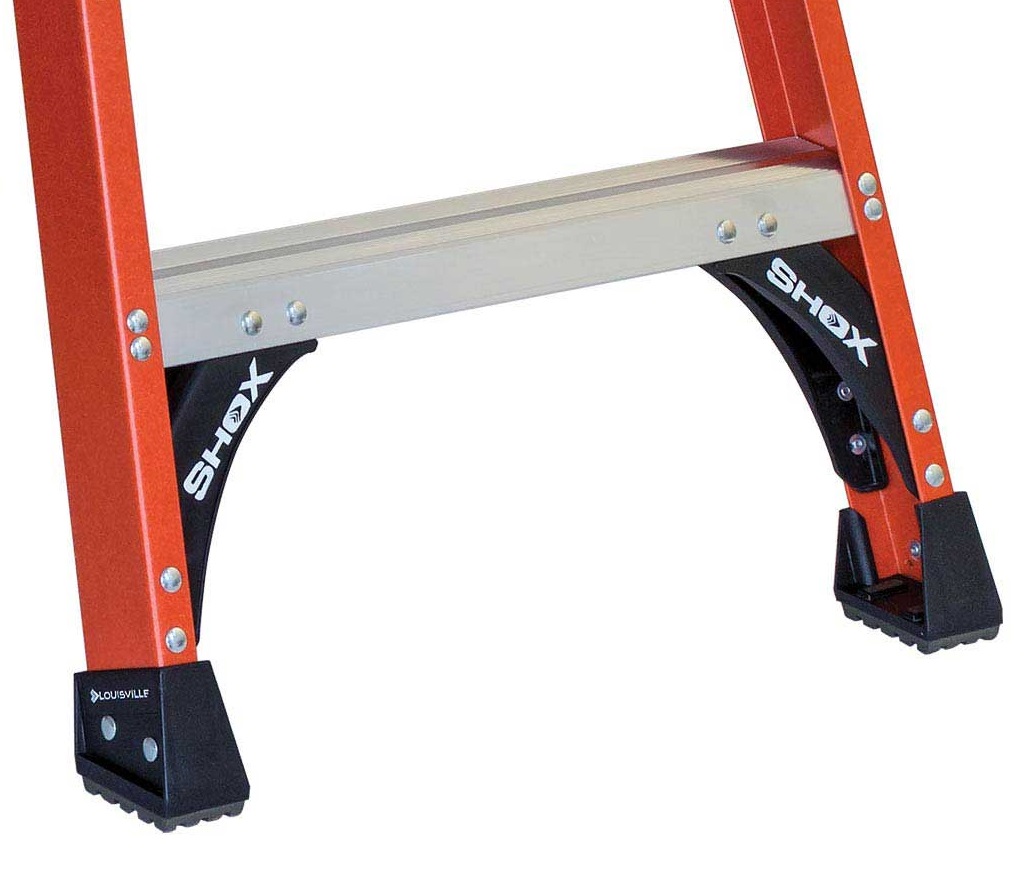 LOUISVILLE LADDER 8-FOOT FIBERGLASS PINNACLE PRO PLATFORM PLATFORM ...