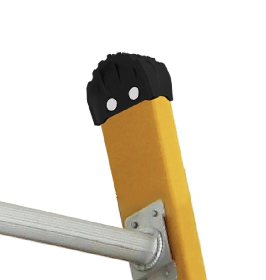 DEWALT 16-FOOT FIBERGLASS MULTI-SECTION EXTENSION LADDER, TYPE IAA, 375 ...