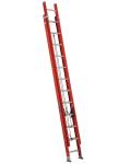 LOUISVILLE LADDER 24-FOOT FIBERGLASS EXTENSION LADDER, TYPE IA, 300 ...