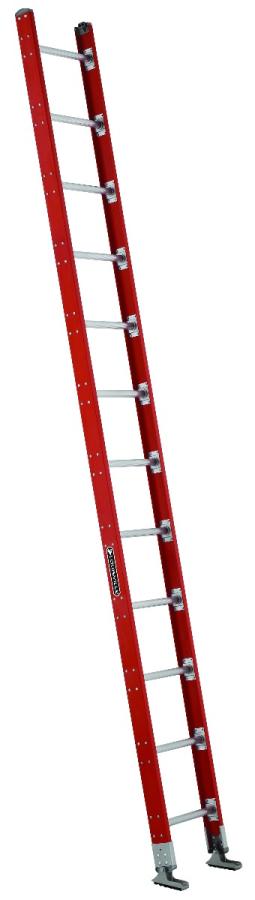 LOUISVILLE LADDER 8-FOOT FIBERGLASS STRAIGHT LADDER, TYPE IA, 300-POUND ...