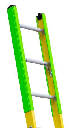 LOUISVILLE LADDER 12-FOOT FIBERGLASS MANHOLE LADDER, TYPE IAA, 375 ...