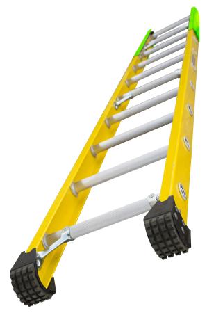 LOUISVILLE LADDER 16-FOOT FIBERGLASS MANHOLE LADDER, TYPE IAA, 375 ...