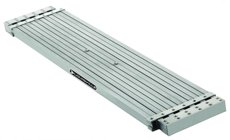 LOUISVILLE LADDER 16-FOOT ALUMINUM TELESCOPING PLANK, 250-POUND LOAD ...