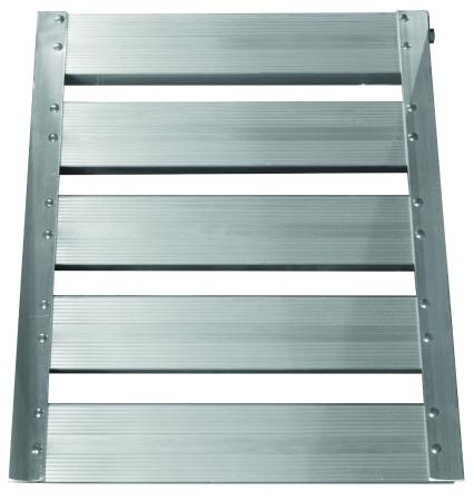 LOUISVILLE LADDER 8-FOOT ALUMINUM PLATFORM LADDER, TYPE IA, 300-POUND ...
