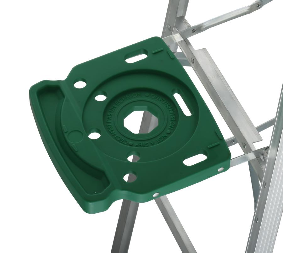 LOUISVILLE LADDER 6-FOOT ALUMINUM STEP LADDER, TYPE II, 225-POUND LOAD ...