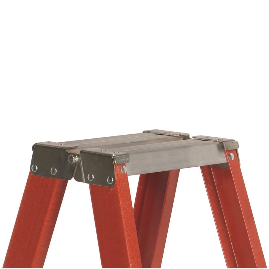 LOUISVILLE LADDER 6-FOOT FIBERGLASS STEP LADDER, TYPE IAA, 375-POUND ...