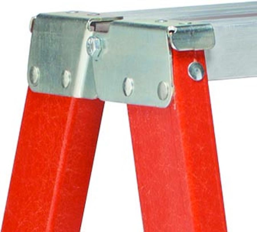 LOUISVILLE LADDER 3-FOOT FIBERGLASS TWIN FRONT STEP LADDER, TYPE IA ...
