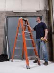 LOUISVILLE LADDER 6-FOOT FIBERGLASS STEP LADDER, TYPE IA, 300-POUND ...