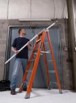 LOUISVILLE LADDER 6-FOOT FIBERGLASS STEP LADDER, TYPE IA, 300-POUND ...
