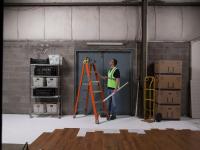 LOUISVILLE LADDER 10-FOOT FIBERGLASS STEP LADDER, TYPE IA, 300-POUND ...