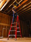 LOUISVILLE LADDER 8-FOOT FIBERGLASS PINNACLE PRO PLATFORM PLATFORM ...