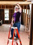 LOUISVILLE LADDER 8-FOOT FIBERGLASS PINNACLE PRO PLATFORM PLATFORM ...