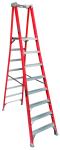 LOUISVILLE LADDER 8-FOOT FIBERGLASS PINNACLE PRO PLATFORM PLATFORM ...