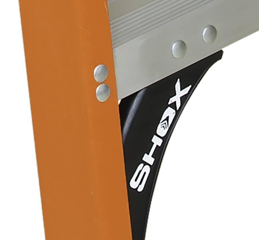 LOUISVILLE LADDER 4-FOOT FIBERGLASS PINNACLE PRO PLATFORM PLATFORM ...