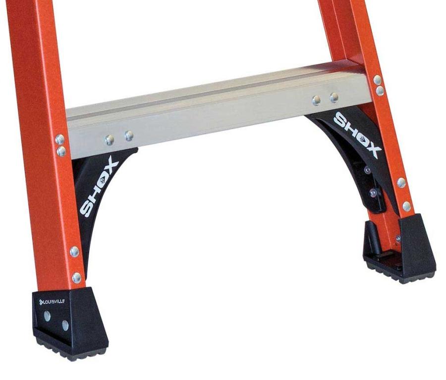 LOUISVILLE LADDER 12-FOOT FIBERGLASS PINNACLE PRO PLATFORM PLATFORM ...