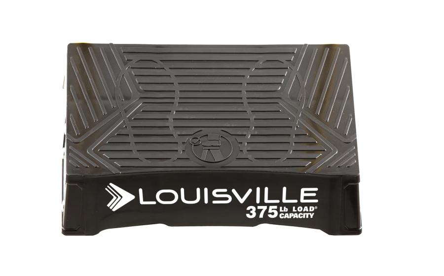 LOUISVILLE LADDER 3-FOOT FIBERGLASS STEP STOOL, TYPE IAA, 375-POUND ...