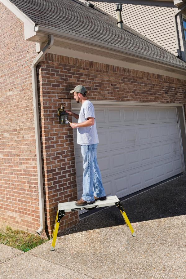 LOUISVILLE LADDER 3-FOOT FIBERGLASS MINI WORKING PLATFORM, TYPE IA, 300 ...