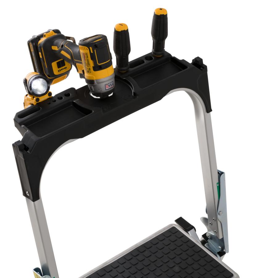 LOUISVILLE LADDER 4-FOOT STEP STOOL LADDER, TYPE IA, 300-POUND LOAD ...